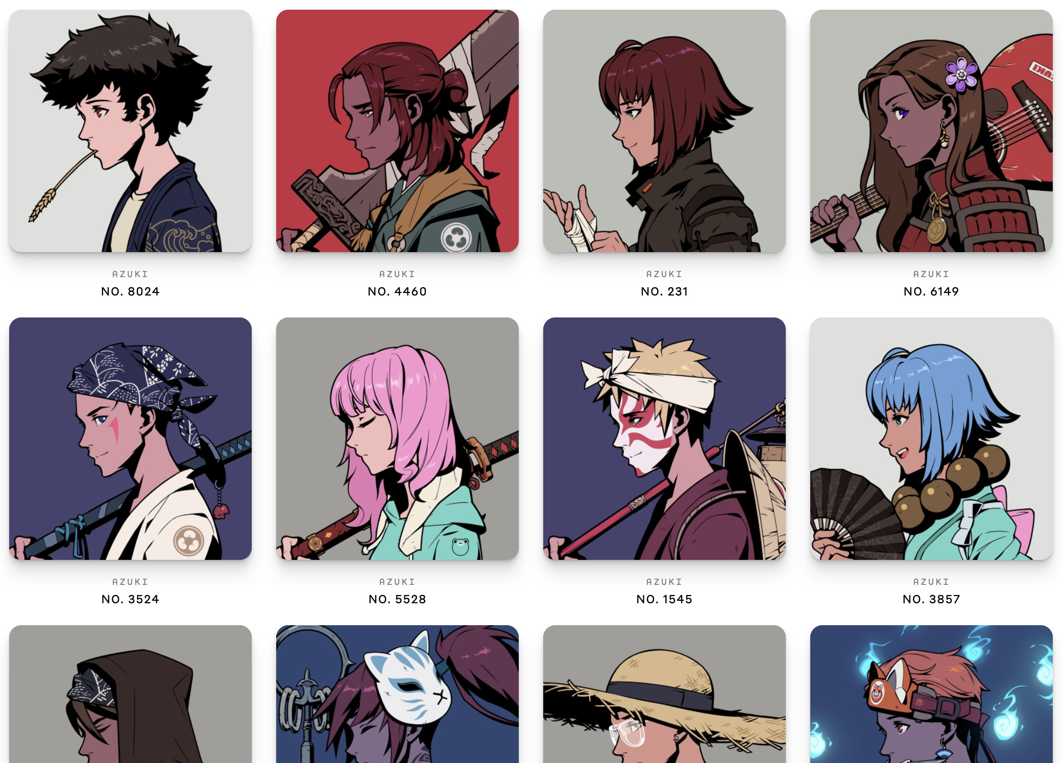 NFTコレクション：AZUKI | NEXTMONEY｜仮想通貨メディア