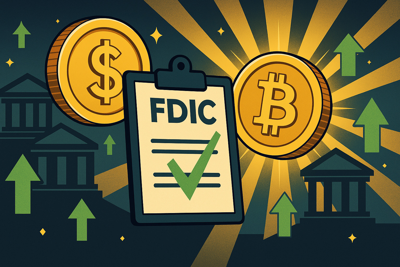 FDIC、ガイドライン改訂で銀行の仮想通貨活動に関する規制を緩和| NEXTMONEY｜仮想通貨メディア